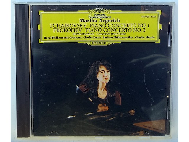 Tchaikovsky, Prokofiev, Martha Argerich - Piano Concert