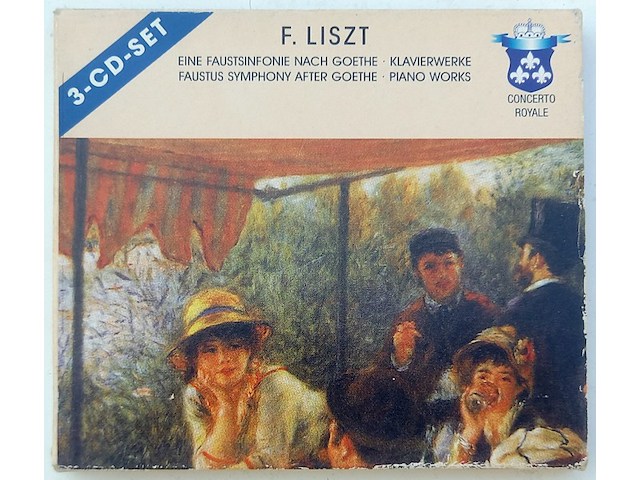 Franz Liszt - Faustus / Piano Works (3 CD)