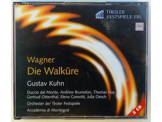 Richard Wagner, Gustav Kuhn – Die Walküre (3 CD)
