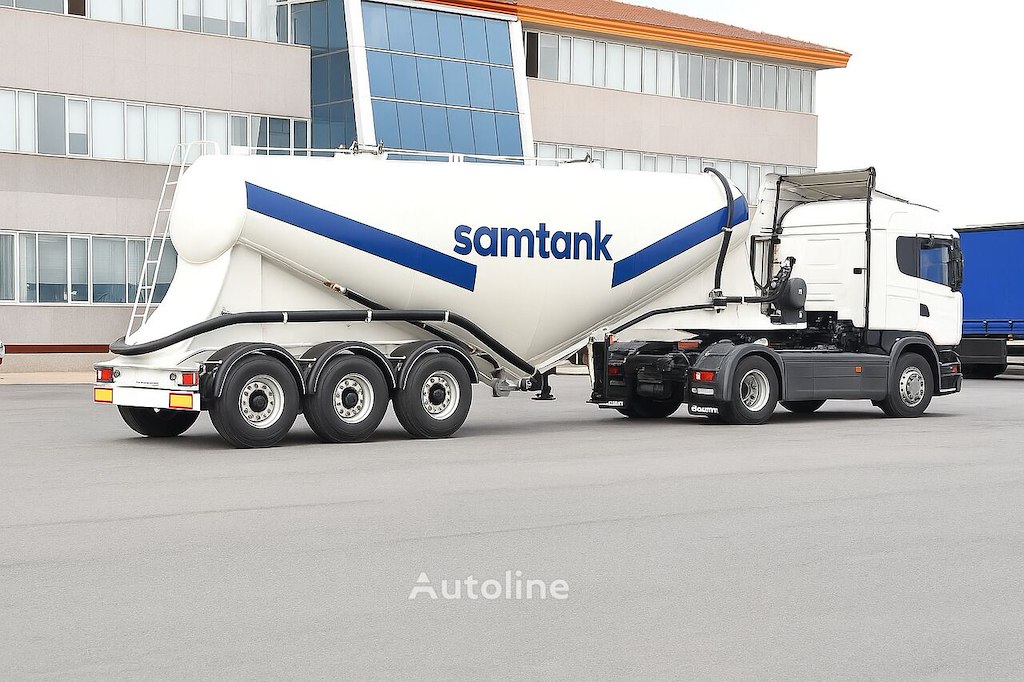 Nova Samtank SMT NEW 2026 MODEL "V" TYPE BULK TRAILER cisterna za prevoz cementa