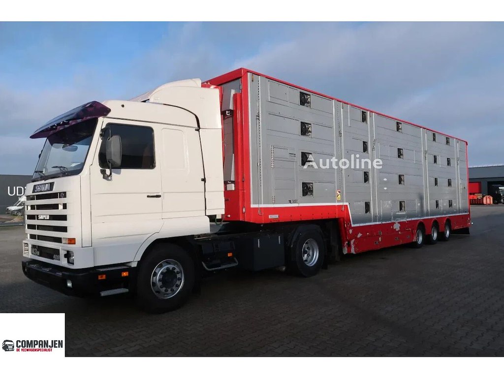 Pezzaioli SBA 31 - Cattle transport - 2016 poluprikolica za prevoz stoke