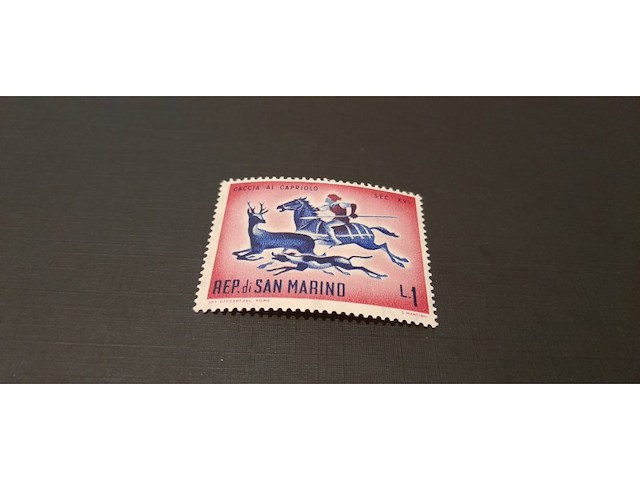 San Marino lov nom 1L iz 1961.god.