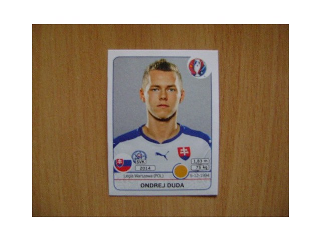 Euro 2016 Panini sličica broj 227