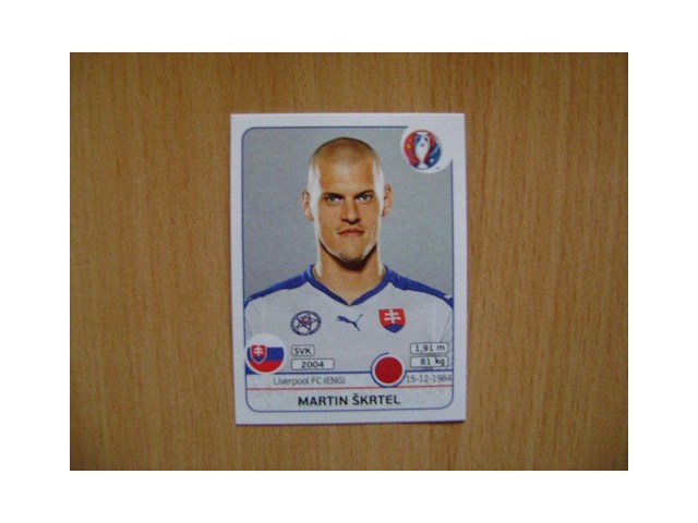 Euro 2016 Panini sličica broj 216