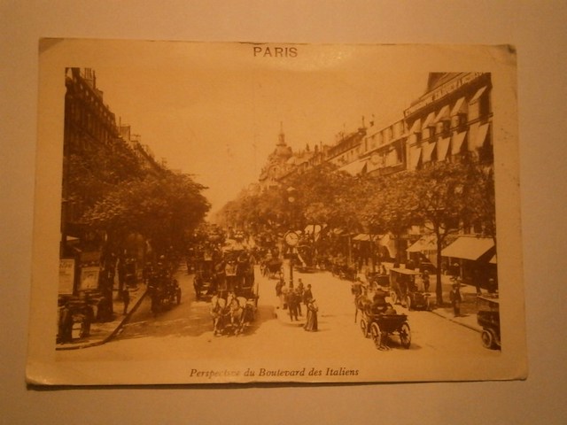 STARI PARIZ REPLIKA PUTOVALA 1987.