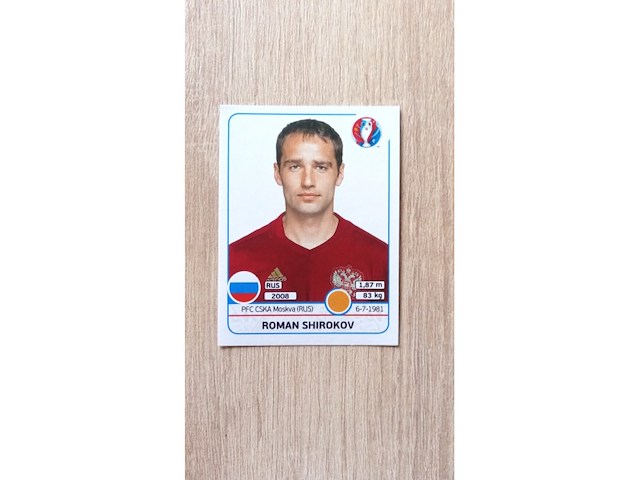 Euro 2016 Panini sličica broj 174