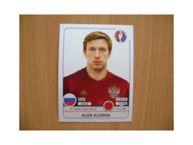 Euro 2016 Panini sličica broj 166
