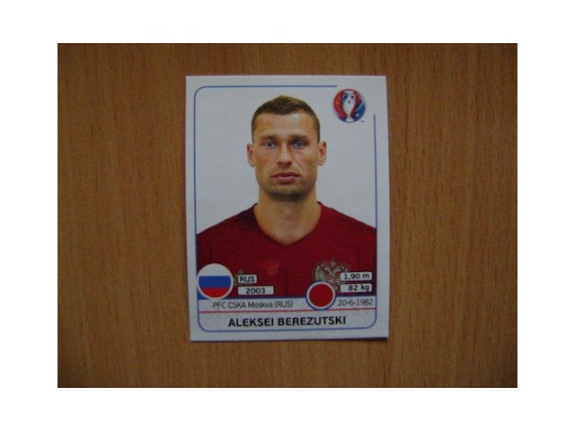Euro 2016 Panini sličica broj 164