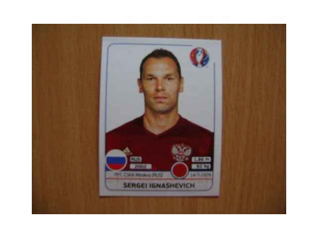 Euro 2016 Panini sličica broj 163