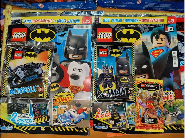 Lego Batman set figura i magazina Betmen i Batbike Novo