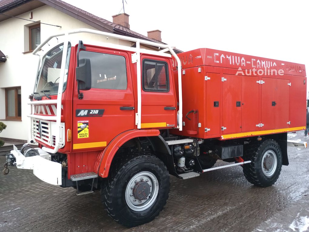 Renault M210 4x4 OFFROAD 2001 Fire Truck Camiva 3000 L winch vatrogasno vozilo