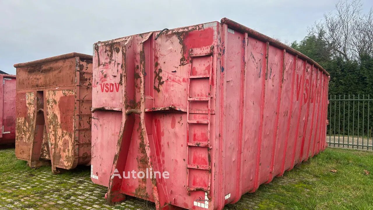 Universal 4 x 40 kuub 40 m3 Container bak haaksysteem multilift kontejner