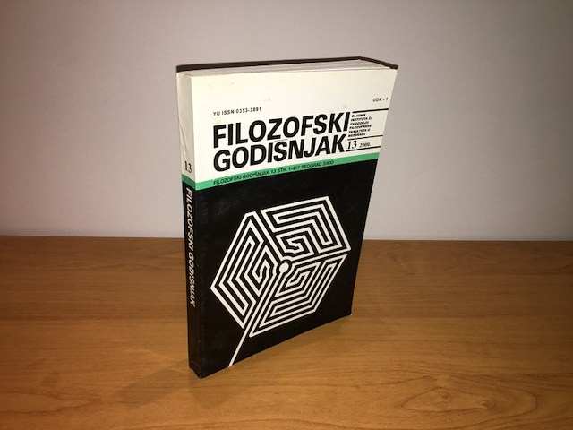 FILOZOFSKI GODIŠNJAK 13 - ETIKA HUMANITARNE INTERVENCIJ