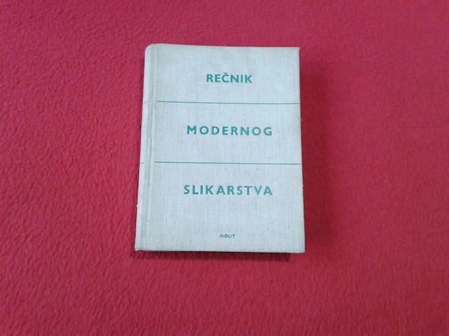 Rečnik modernog slikarstva