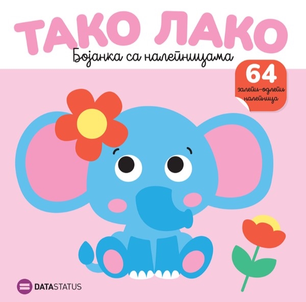 Tako lako – Slon bojanka sa nalepnicama