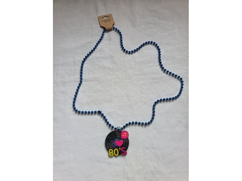 Ogrlica sa perlicama 80s