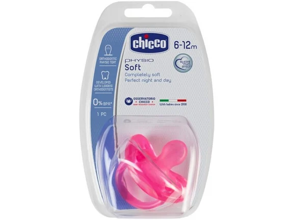 Chicco Laža Physio Soft silikonska 6-16m