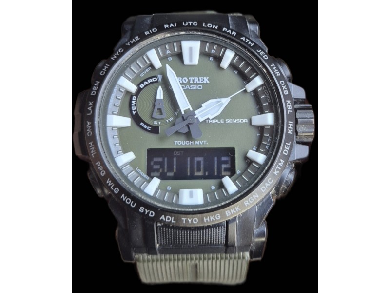 Casio Pro Trek japan retko