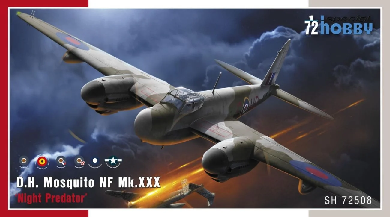 SPECIAL HOBBY 1/72 D.H. Mosquito NF Mk.XXX ‘Night Predator’