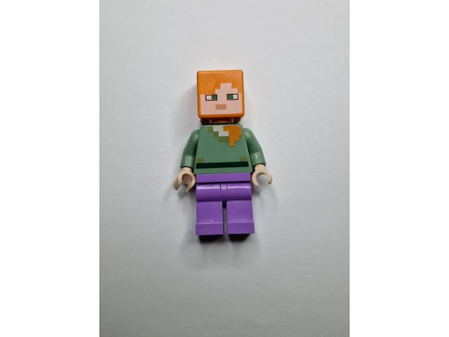 LEGO Minecraft figura Alex