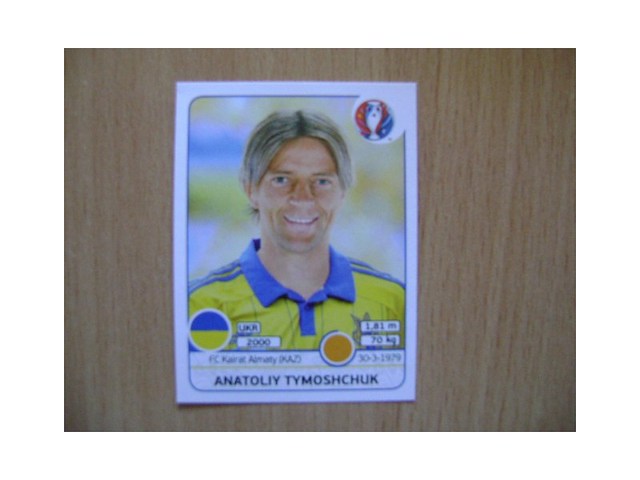 Euro 2016 Panini sličica broj 279