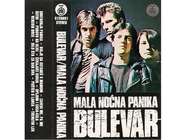 MC: BULEVAR - Mala noćna panika (1982) PERFEKTNA