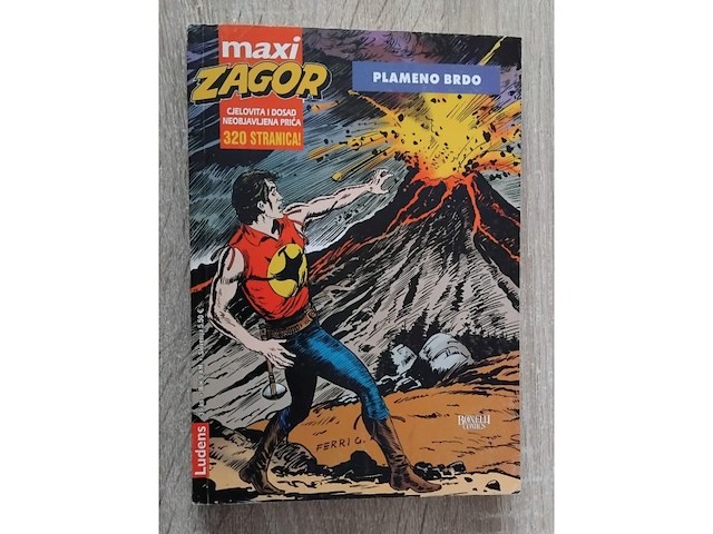 Zagor Maxi 9 - Plameno brdo