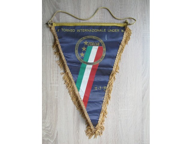 ITALIA `90 - Velika zastavica ( 50 x 36,5 cm )