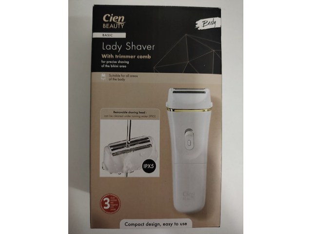 Lady Shaver Cien Beauty električni ženski brijač
