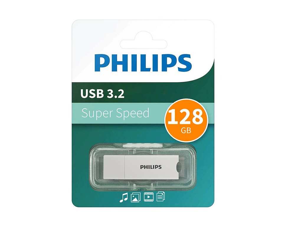 USB flash memorija Philips 10UA 3.2 single port 128GB (MS)