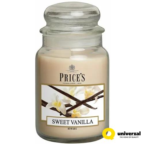 SVEĆA MIRISNA 630g SWEET VANILLA PBJ010611/56858 PRICES