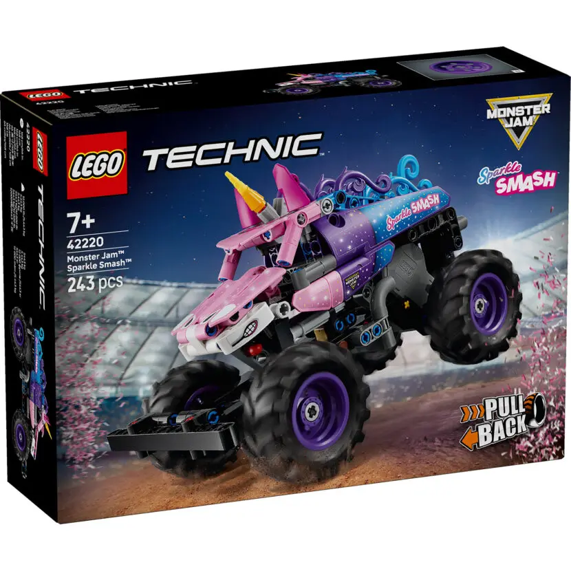 42220 Monster Jam™ Sparkle Smash™ na povlačenje