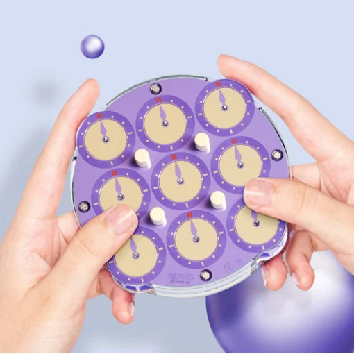 QiYi Magnetic Clock Lilac