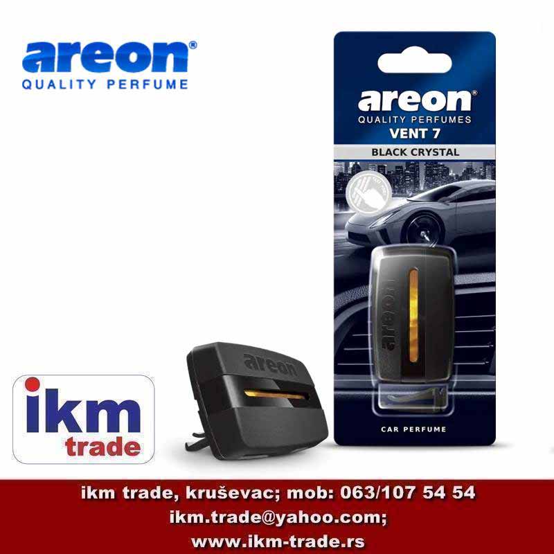 Areon Vent 7 Black Crystal – miris za ventilaciju automobila