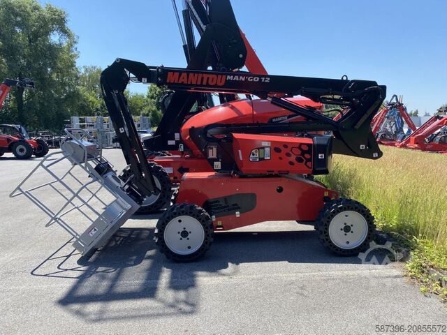 Teleskopska radna platforma
Manitou ManGO12