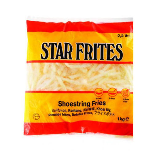 POMFRIT FRITES-STAR 1KG (12) TISACOOP