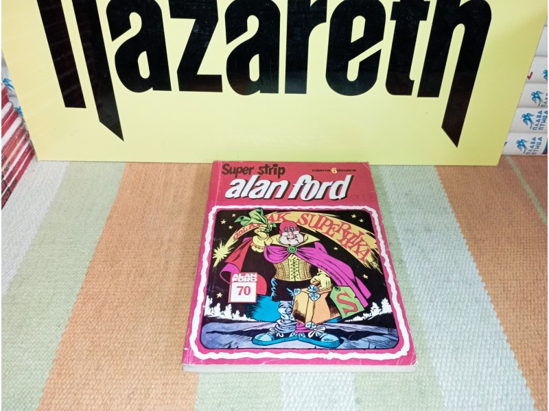 ALAN FORD - broj 70 (VRLODOBRO OČUVAN STRIP)