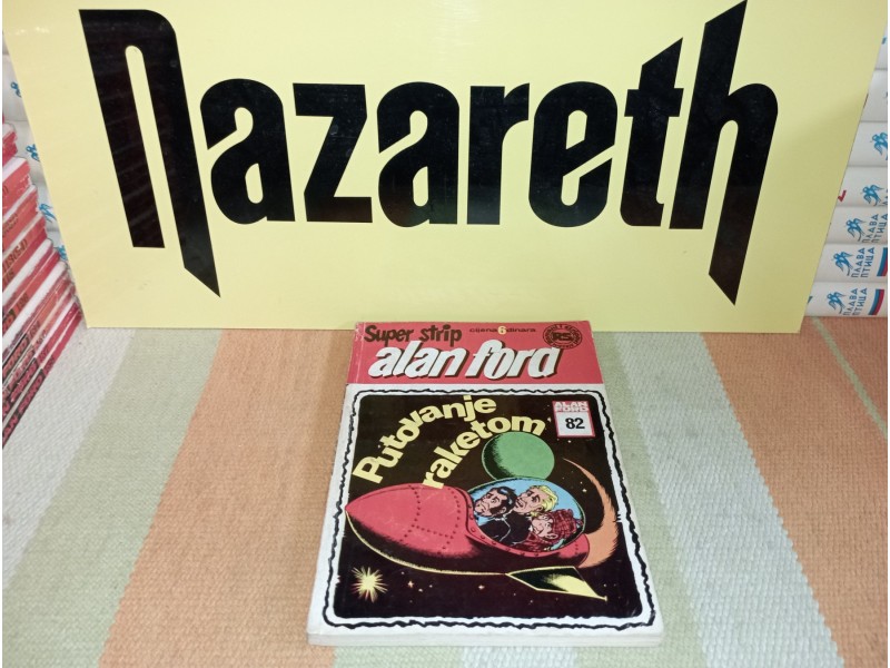 ALAN FORD - broj 82 (VRLODOBRO-ODLIČNO OČUVAN STRIP)