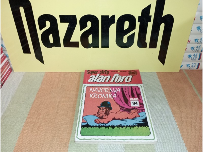 ALAN FORD - broj 84 (VRLODOBRO OČUVAN STRIP)