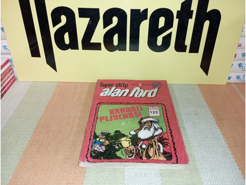 ALAN FORD - broj 122 (VRLODOBRO OČUVAN STRIP)