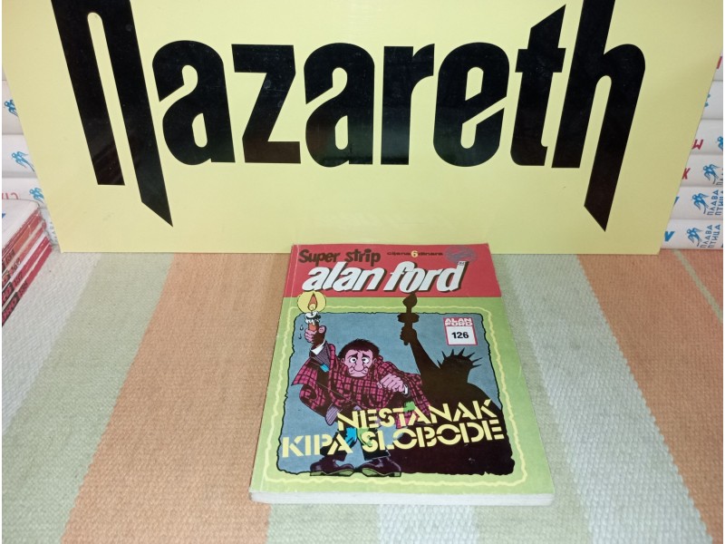 ALAN FORD - broj 126 (ODLIČNO OČUVAN STRIP)