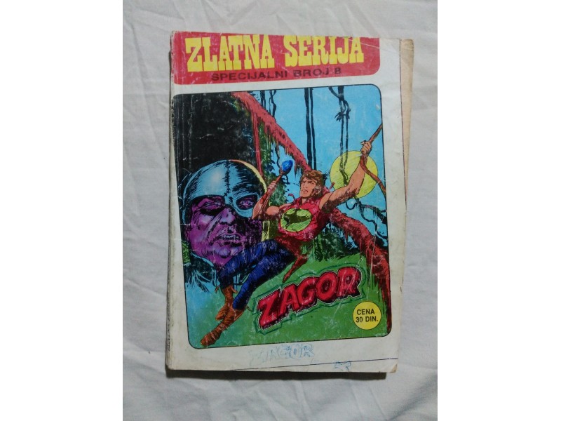 Zlatna Serija specijalni broj 8, Kožno lice, Zagor