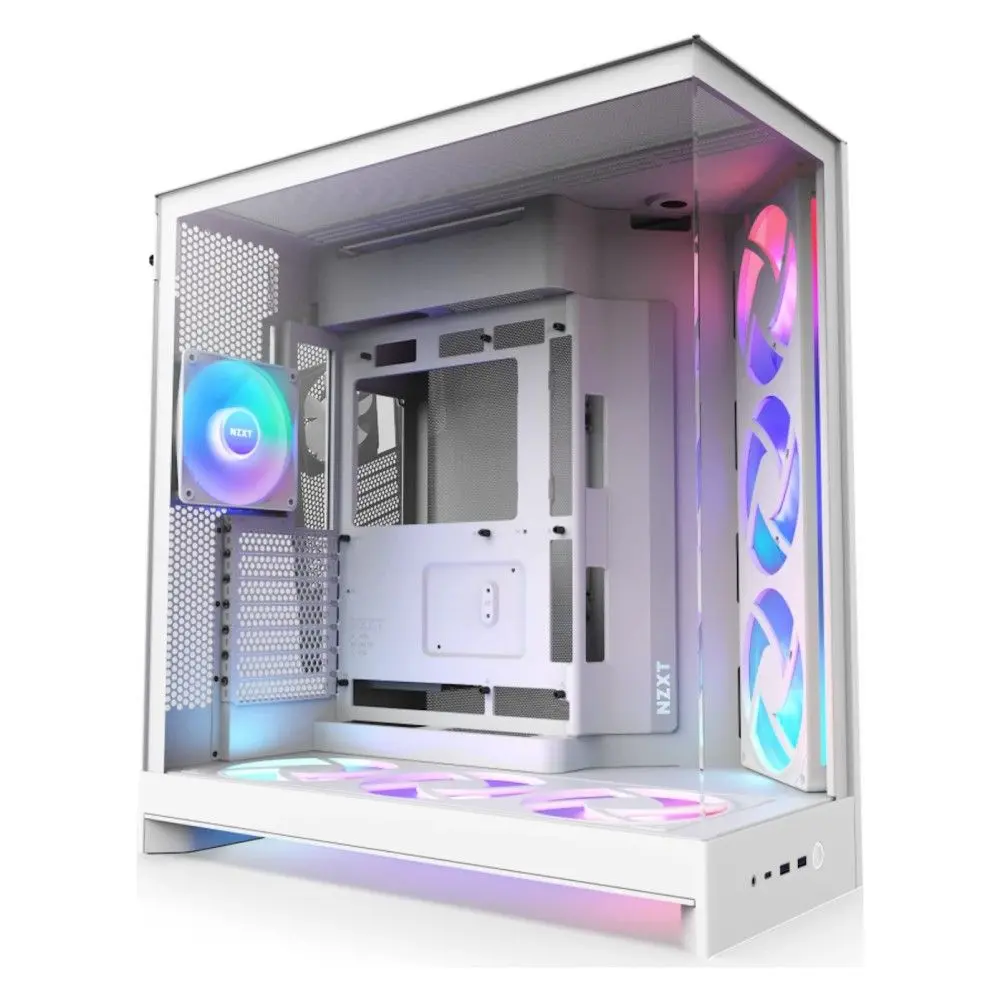 NZXT H9 Flow RGB+ White