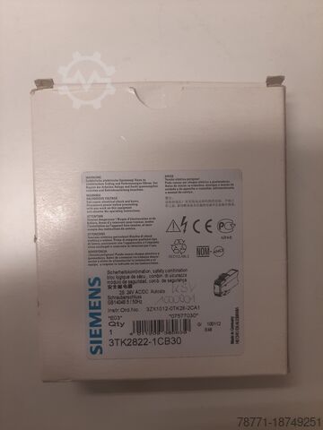 Bezbednost relej
Siemens 3TK2822-1CB30 3TK2822-1CB30