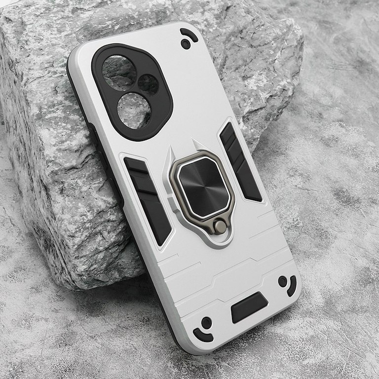 Zastitna maska (futrola) Square ring - Huawei Honor 400 siva (MS)