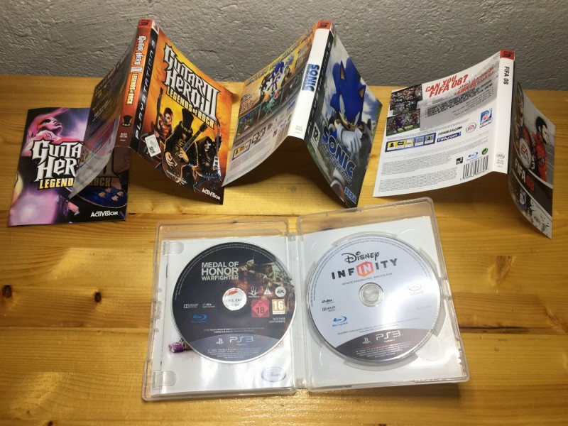 Disney Infinity, Medal Of Honor, omoti PS3 PlayStation3
