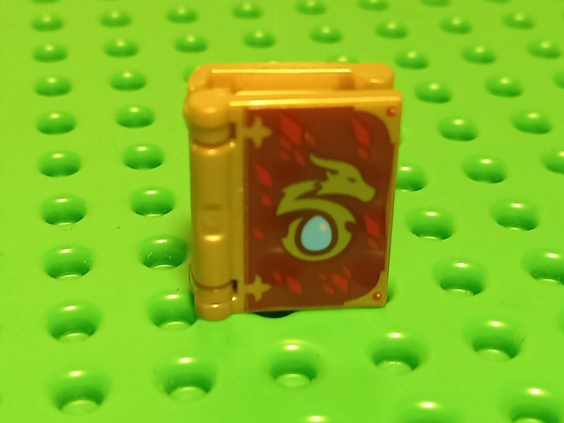 Lego 24093pb006 kompletna knjiga sa pločicom RARE