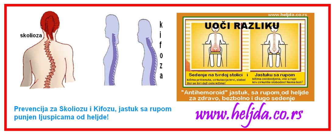Jastuk protiv krivljenja kičme (Skolioza i Kifoza)