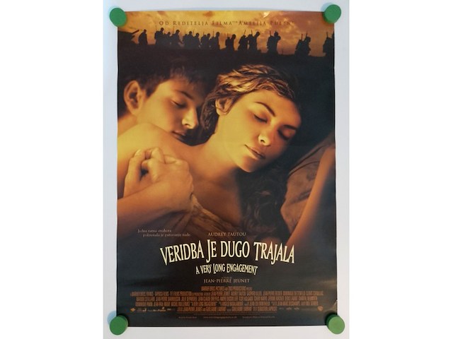 Originalni filmski plakat - Veridba je dugo trajala