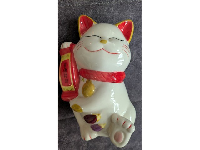 Maneki-neko - Keramička kasica (Mačka sreće)